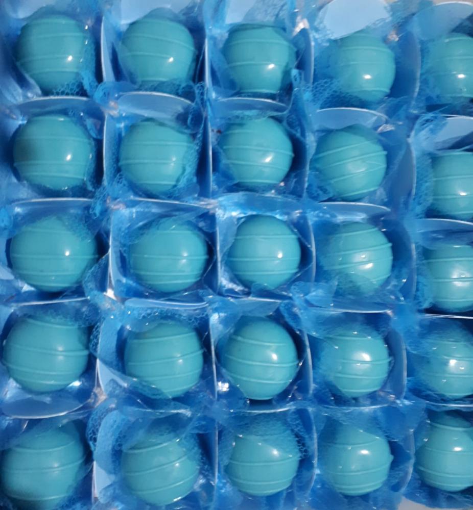 BOMBONS PREDILETTO - 50 MINI TRUFAS CHOCOLATE AZUL E RISQUINHO AZUL ...