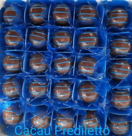 BOMBONS PREDILETTO - ESGOTADO MINI TRUFAS AO LEITE C/ RISCOS AZUL - Meu ...